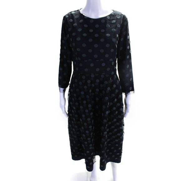 Lilith | Dresses | Lilith Womens 34 Sleeves Empire Waist Midi Dress ...